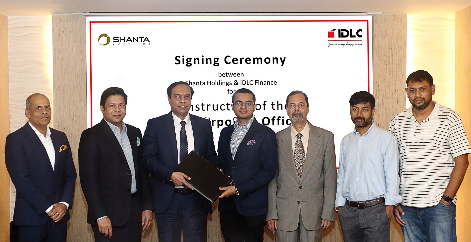 SHANTA TO BUILD HEAD OFFICE OF IDLC IN TEJGAON | News & Events